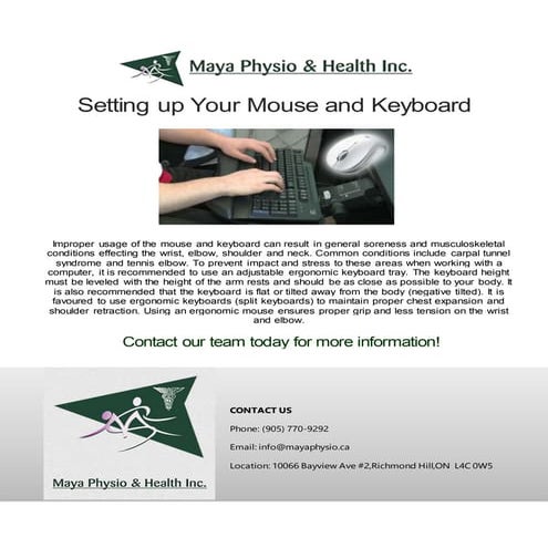 Setting up Your Mouse and Keyboard | DOCX