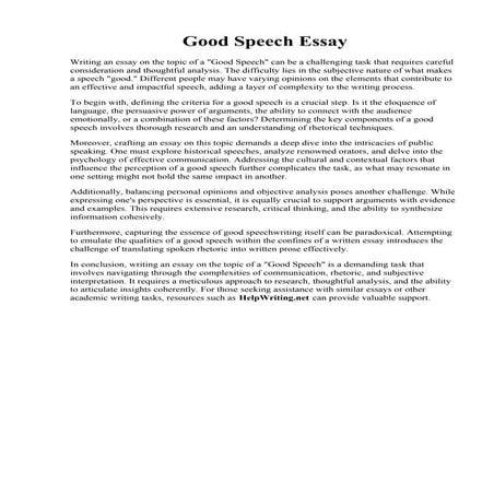 Good Speech Essay.pdf