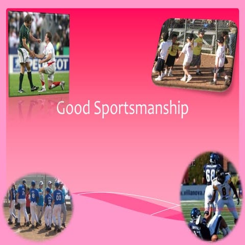 Good sportsmanship | PPT