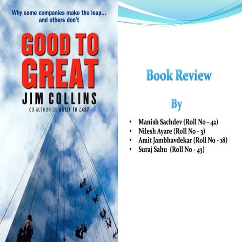 Good to great book review-ver 1.5 | PPT
