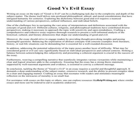 Good And Evil Essay.pdf