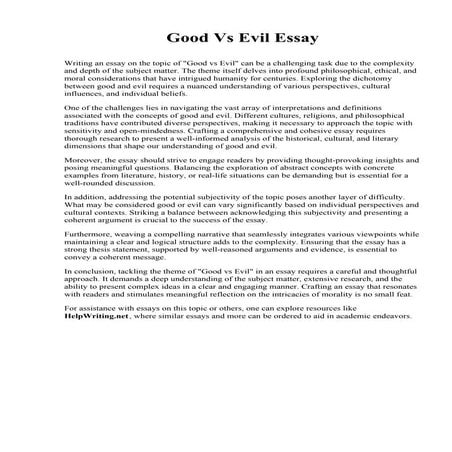 Good And Evil Essay.pdf