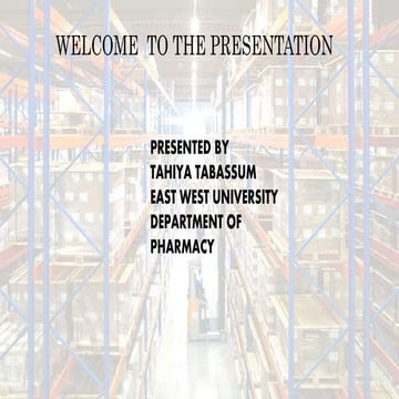 Good Warehouse Practices by WHO and standard Guidlines | PDF