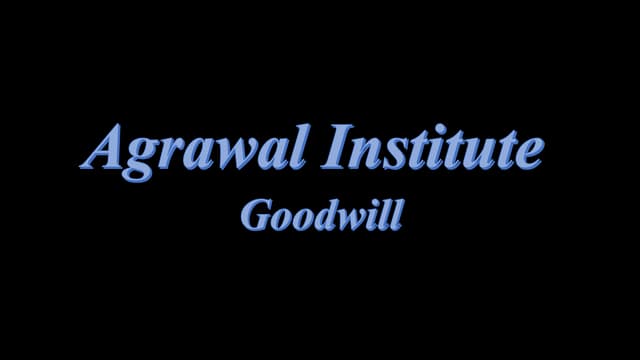 Goodwill by capitalisation of super profit method | PDF