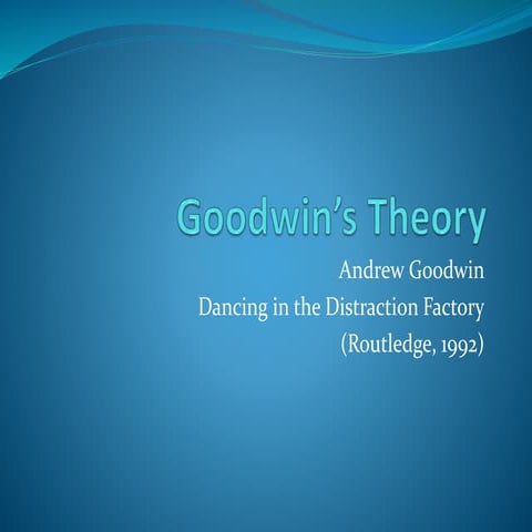 Goodwin’s Theory | PPTX