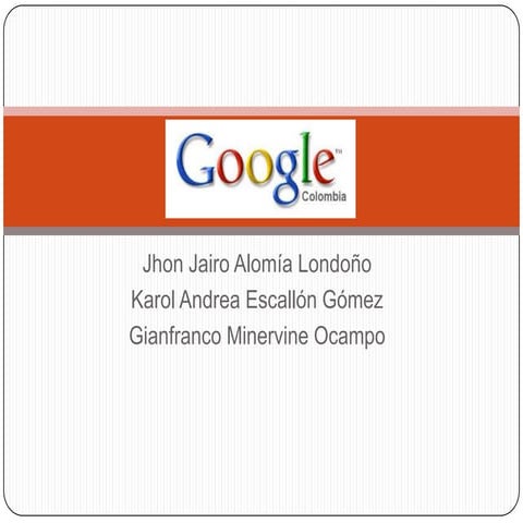 Modelo de negocio de Google 2015 | PDF