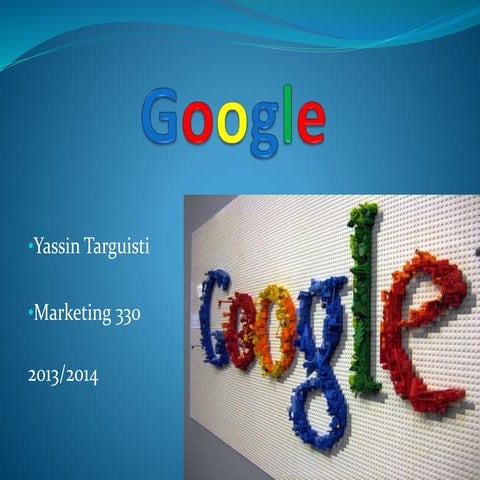 Google and Google Glass | PPTX