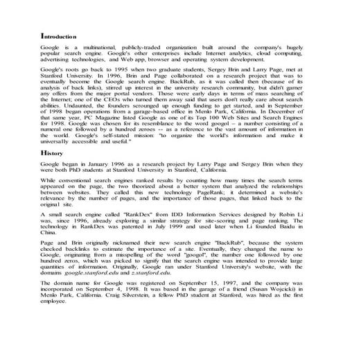Google | DOCX