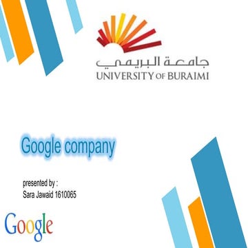 A case Study about Google's Business Plan | PDF