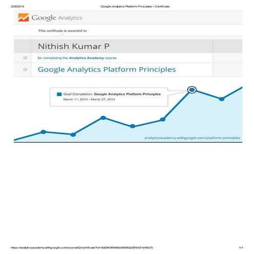 Google Analytics Certified Company - K2B Solutions | PDF