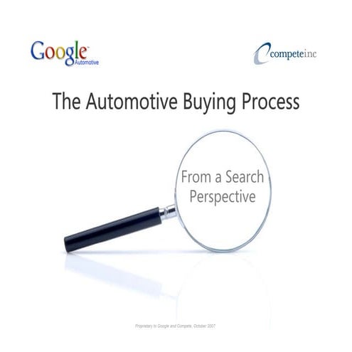 Google Automotive Buying Flow | PPT