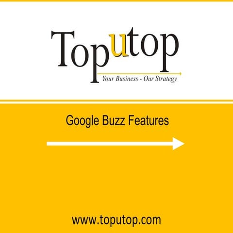 Google Buzz Features | PPT