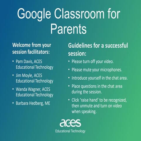 google-classroom-parent-workshop parent with help | PDF