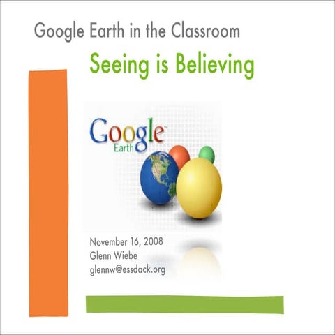 Google Earth in The Classroom | PDF