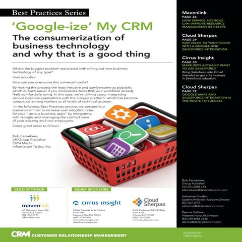 Google-ize My CRM | PDF
