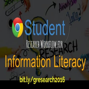 Google-izing Student Research Workflow for Elementary Information ...