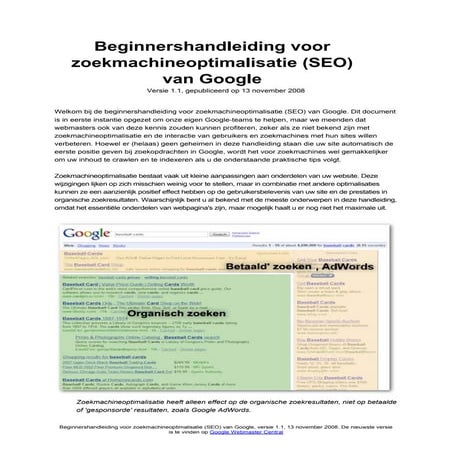 Google search-engine-optimization-starter-guide-nl | PDF