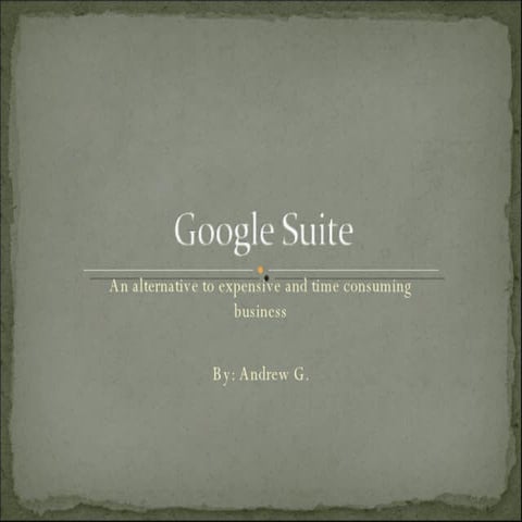 Google Suite | PDF