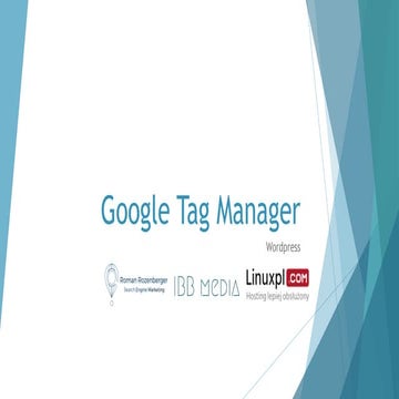 Google Tag Manager Wordpress - Webinar Linuxpl.com