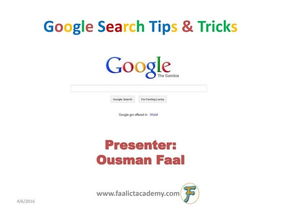 Google apps | PPT