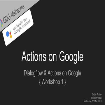 Google assistant basics | PDF