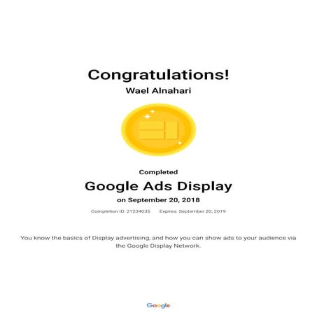 Google ads display | PDF