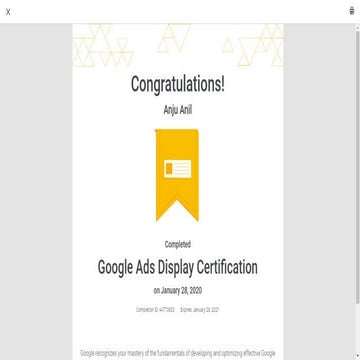 Google ads display certification | PDF
