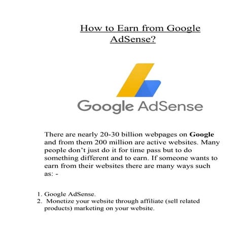 Google Adsense | DOCX