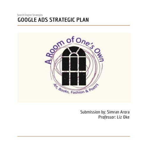 Google ads Strategic Plan | PDF