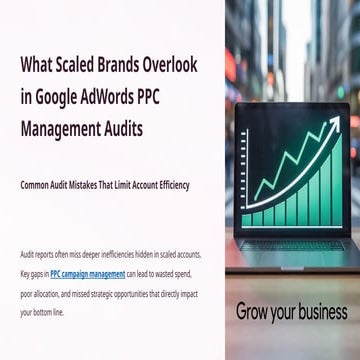 Google AdWords PPC Management Audits.pptx