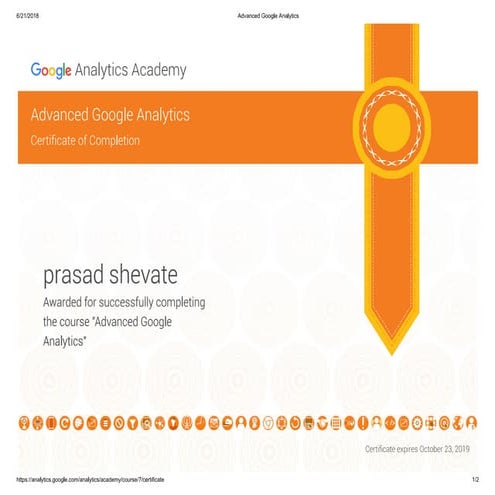 Google analytics advanced | PDF