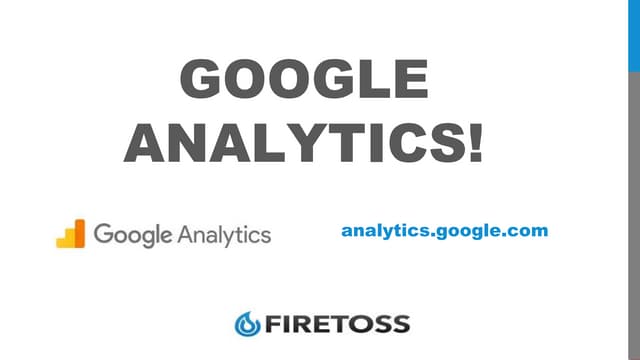 Google Analytics ppt | PPTX