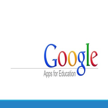 Google apps for education presentation 3 | PPT