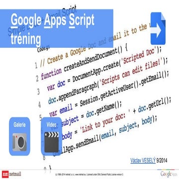 Google Apps Script Training | PPT
