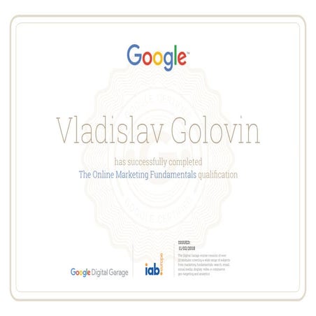 Google certificate | PDF