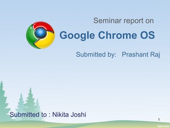 Google chrome OS | PPT