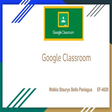20 Actividades con Classroom Google | PDF