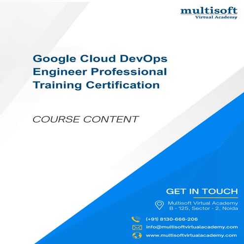 Google Cloud DevOps Engineer Professional Training Course - PPT.pdf