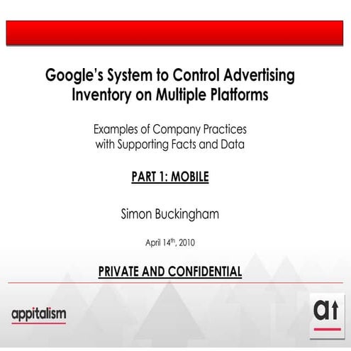 Google control system part 1 mobile | PPT