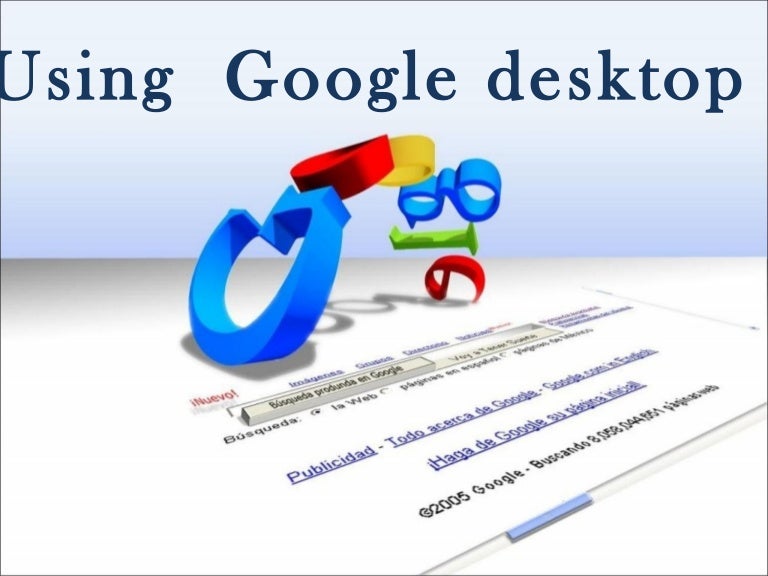 Google desktop