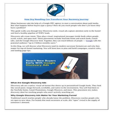 Google Discovery Ads: The Digital Advertiser’s Guide to Generating Top ...