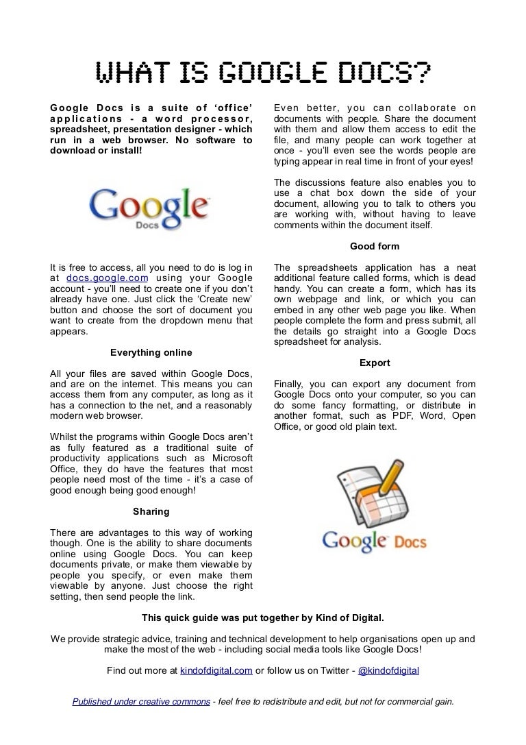 what-is-google-docs