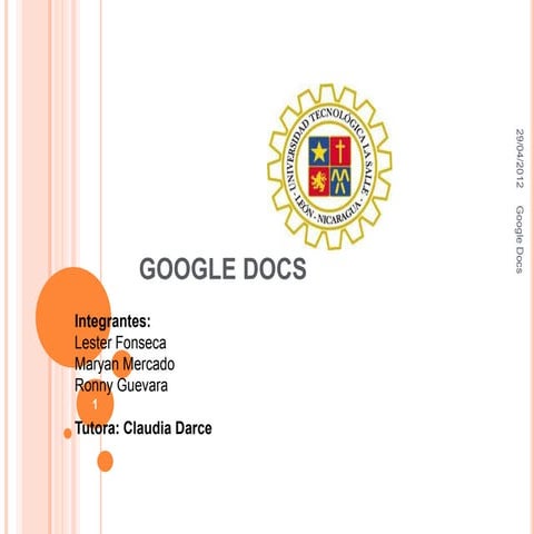 Google docs | PPT