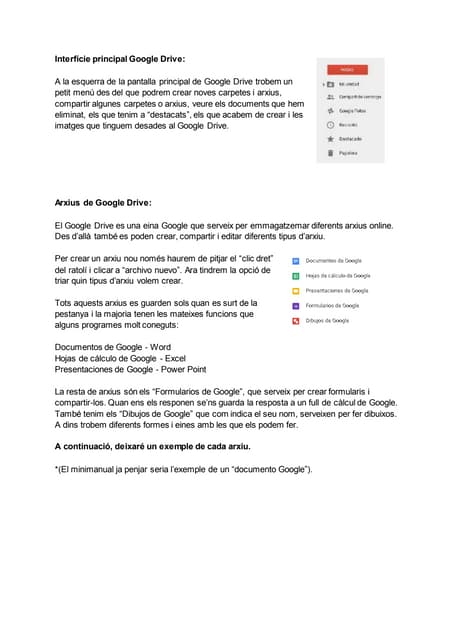 Minimanual del drive | PDF
