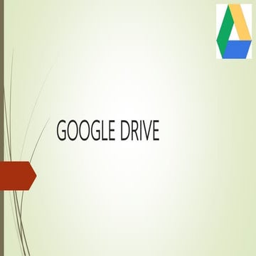 Google drive5 | PPTX