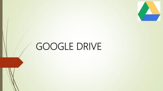 Google drive | PPT