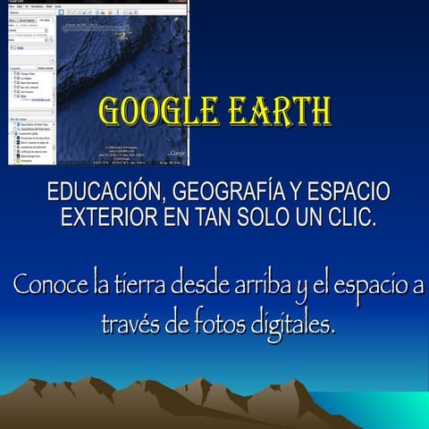 Google Earth En Clase De Geografia | PPT