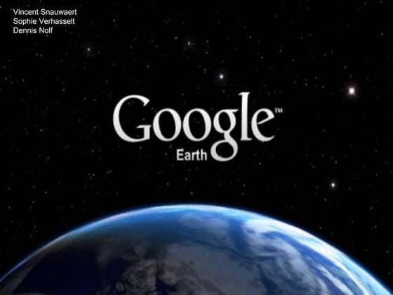 Google earth | PPT