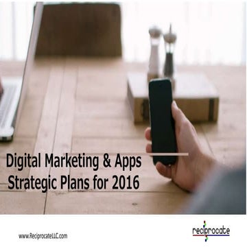 2016 Digital Marketing Strategies | PPTX