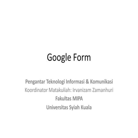 Google Form.pptx
